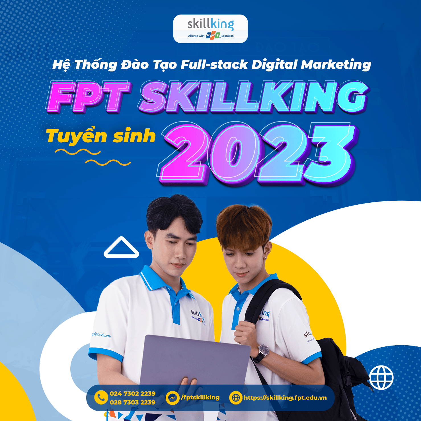 Thông tin tuyển sinh 2023 - FPT Skillking